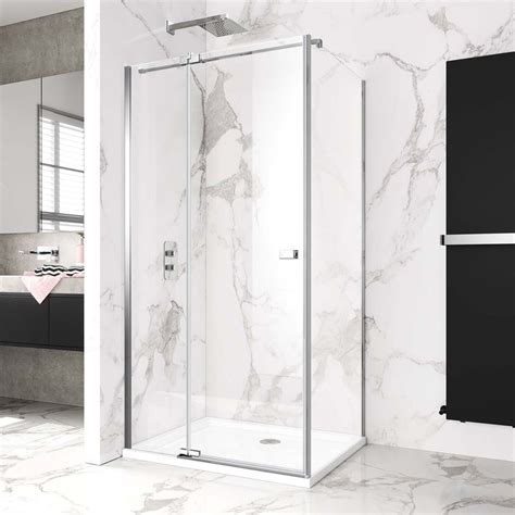 Vienna Easy Clean 8mm Hinged Shower Enclosure 1000x800mm Bathroom