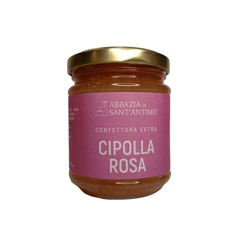 Confettura Extra Cipolla Rosa 212 G Abbazia Di Santantimo