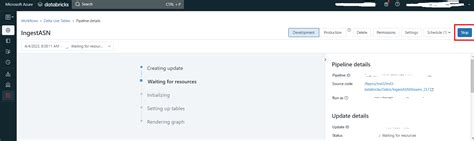 triggering a databricks delta live table from azure data factory resets the whole tables how do