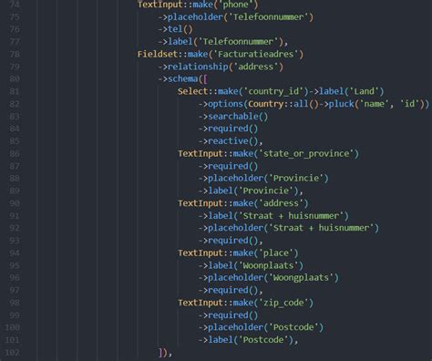 Relation Manager Not Saving Fieldset Data Filament