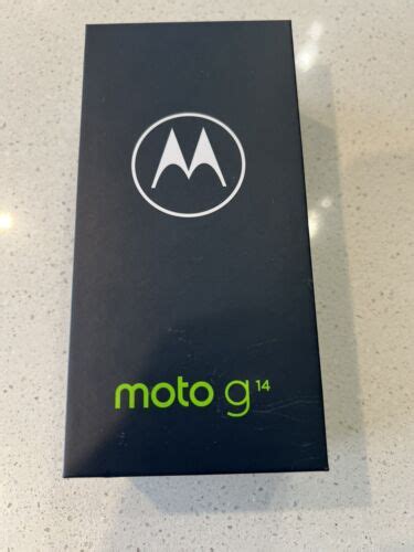 Motorola Moto G14 128gb Steel Grey Unlocked Dual Sim Ebay
