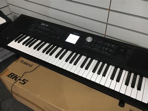 HW Audio Roland BK 5 Backing Keyboard Used Black