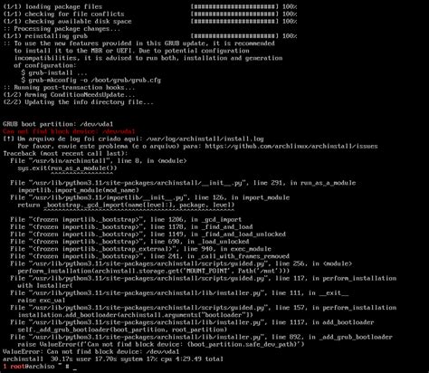Problem With Archinstall V Issue Archlinux Archinstall GitHub