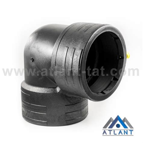 Отвод электросварной 90 d063мм ПЭ100 SDR11 "ERA" ATLANT, оэа90.63 ...