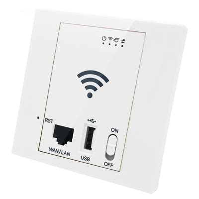 M Mbps In Wall Wireless Access Point With RJ USB