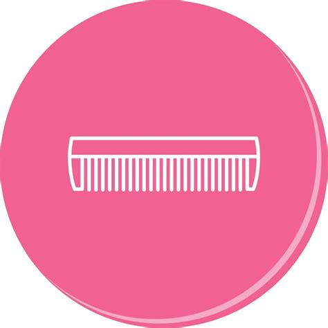 Comb Vector Icon 19951540 Vector Art At Vecteezy