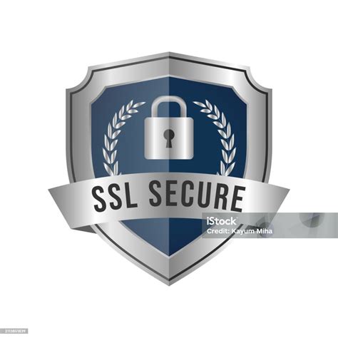 보안 Ssl 암호화 로고 보안 연결 아이콘 벡터 일러스트 Ssl 인증서 아이콘 보안 Ssl 암호화 벡터 일러스트 트러스트 배지 0명에 대한 스톡 벡터 아트 및 기타 이미지
