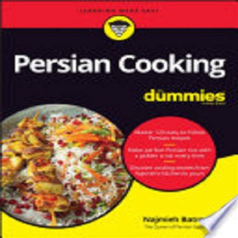 کتاب آموزش آشپزی ایرانی به زبان انگلیسی Persian Cooking For Dummies