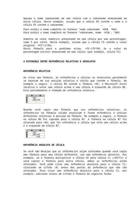 Doc Dicas Do Excel Dokumentips