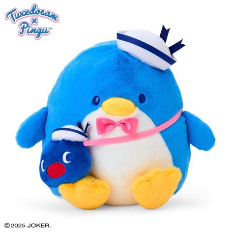 Plush Tuxedo Sam Sanrio Tuxedo Sam And Pingu Meccha Japan