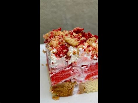 Strawberry Shortcake Ice Cream Cake From Tasty Recipe On