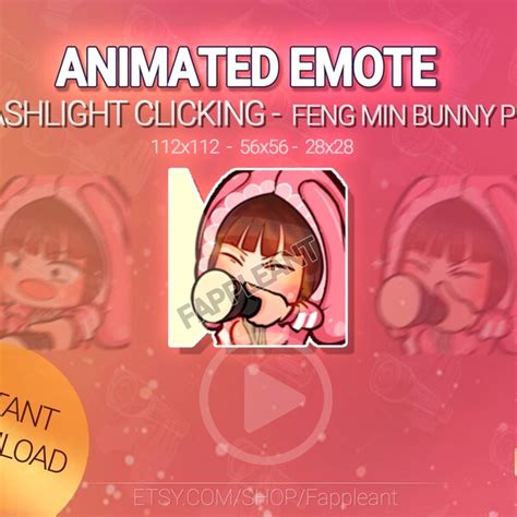 Feng Emote Twitch Etsy
