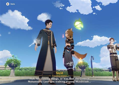 That One Native Sumeru Npc During Windblume… This Guy Couldnt Catch A