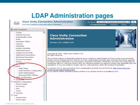 Ppt Cisco Unity Connection 70 Directory Integration Toi Powerpoint Presentation Id4705688