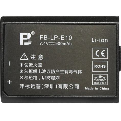 Lp E10 Battery Pack Lpe10 Lithium Batteries Lp E10 Digital Camera