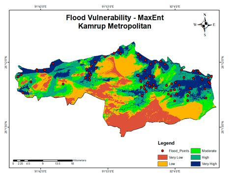Flood Vulnerability Mapping Using Maxent Machine Learning And
