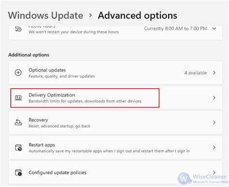 how to disable delivery optimization in windows 11