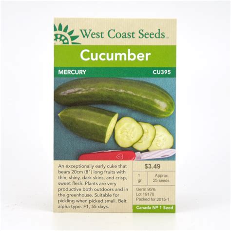 Mercury Cucumber Seeds Arts Nursery Ltd