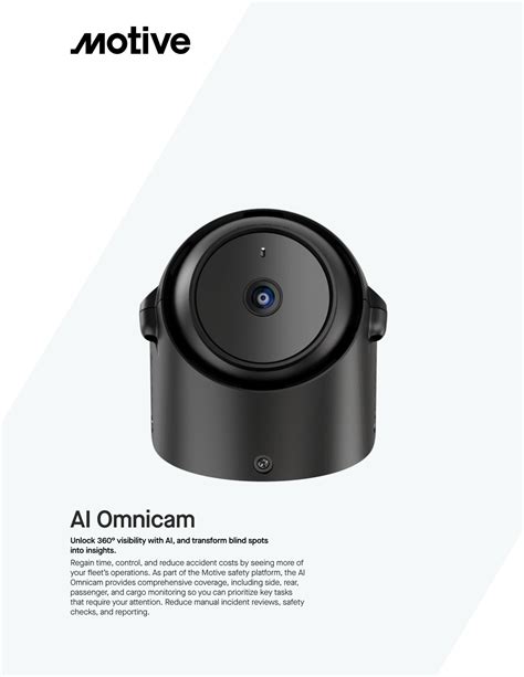 Spec Sheet Ai Omnicam Motive