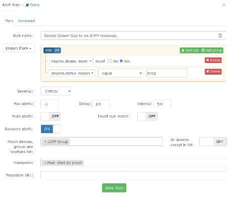 LibreNMS Monitoring Server Documentation