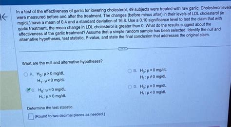 Solved Please Find The Test Statistic P Value And State