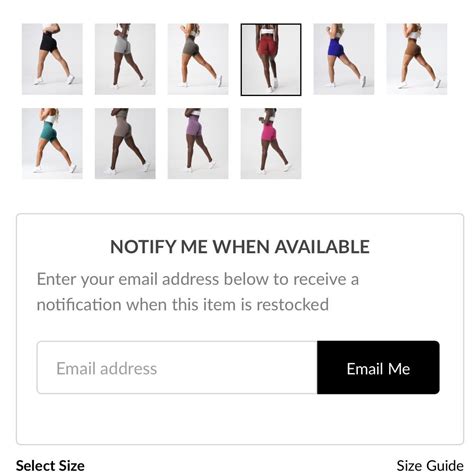 Nvgtn Carmine Solid Seamless Shorts Sold Out Size Depop