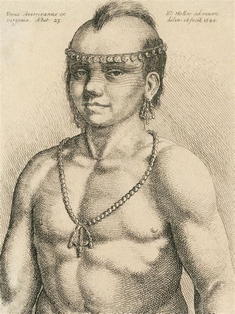 Young Native American Boy Drawing