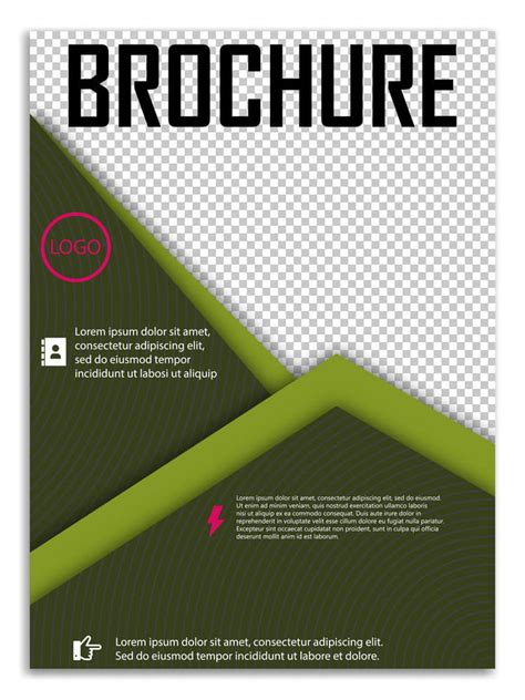 벡터에 대 한 추상 A4 브로셔 표지 디자인 서식 파일 Eps Ai Uidownload