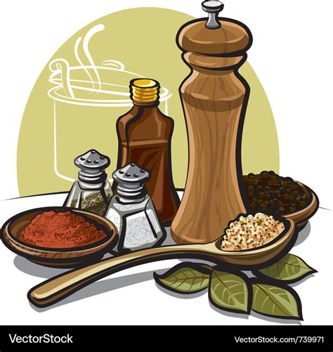 Spices Royalty Free Vector Image VectorStock