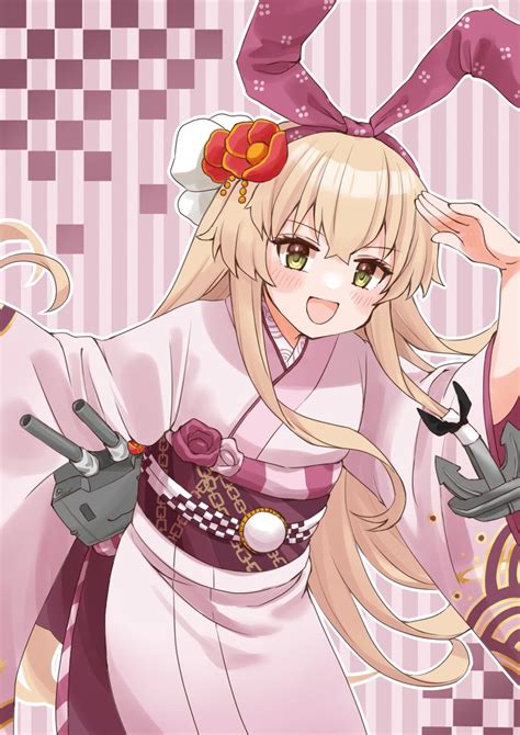 Shimakaze Rensouhou Chan And Shimakaze Kantai Collection Drawn By