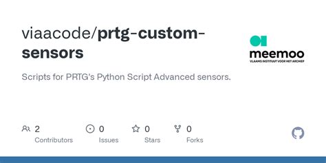 GitHub Viaacode Prtg Custom Sensors Scripts For PRTG S Python Script