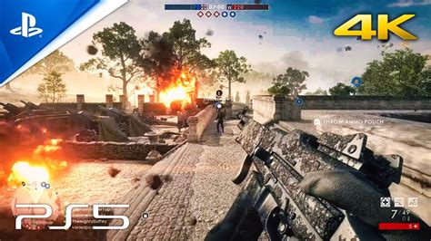 Battlefield 1 Conquest Gameplay No Commentary Ps5 4k Youtube