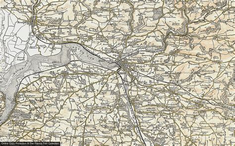 Historic Ordnance Survey Map Of Sticklepath 1900