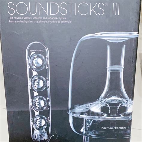 Harmankardon Soundsticks Iii 透明水母 音響喇叭揚聲器 蝦皮購物