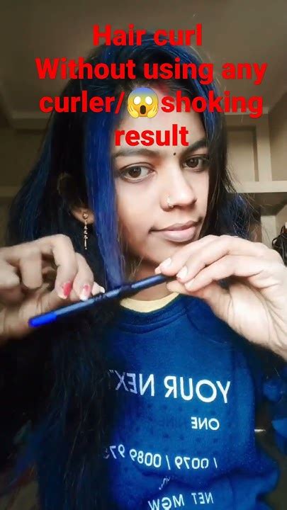 Omg 😱pen Se Hair Curl Shoking Result Viralvideo Support