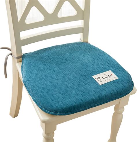 Yadlan Galette De Chaise Lot De 2 Coussin Chaise Cuisine Lavable