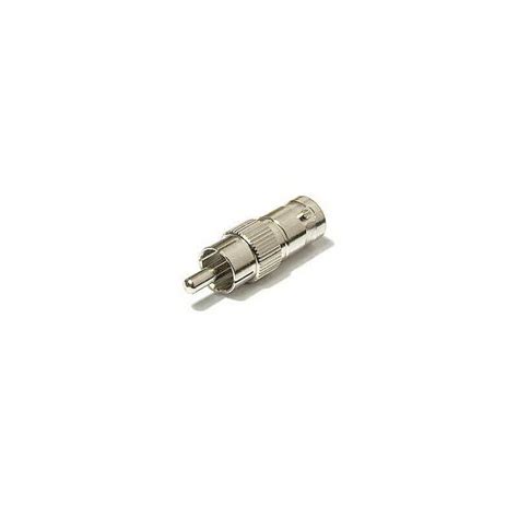 Adaptateur Fiche BNC femelle RCA mâle