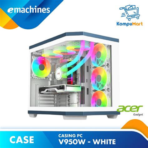 Jual Casing Emachines V950w White Atx Case Shopee Indonesia