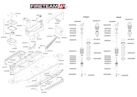 Arrma Notorious 6s Parts Diagram Arrma Notorious 6s V5