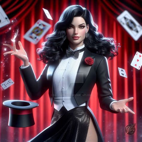 Justice League Zatanna By Gallerybrisart On Deviantart