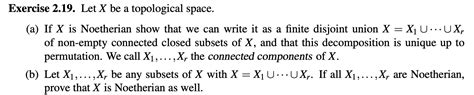 solved exercise 2 19 let x be a topological space a if x