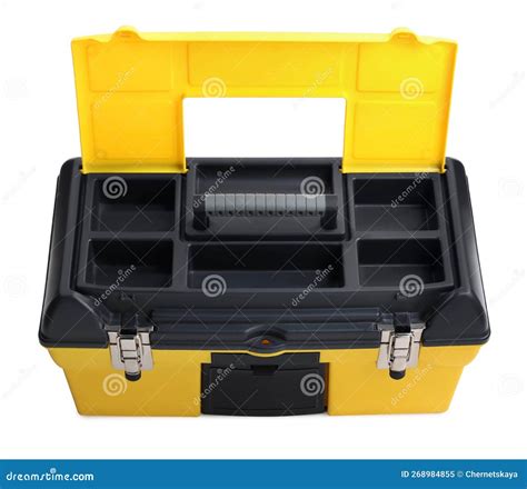 Plastic Box For Tools Isolated On White Stock Image Image Of Manual Tools 268984855