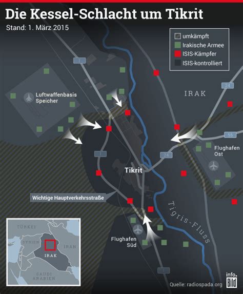 Iraker Beginnen Sturm Auf Tikrit Politik Bildde