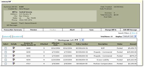 Adding A Summary Bill