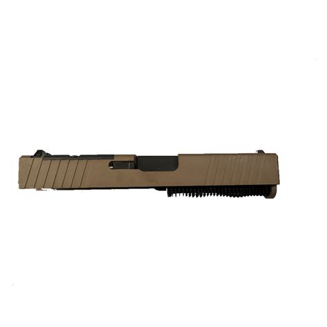 Complete Assembled Fde Pvd Slide With Barrel For Glock 19 3cr Tactical