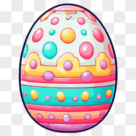 Download Kawaii Easter Egg Decoration Kawaii Online Creative Fabrica