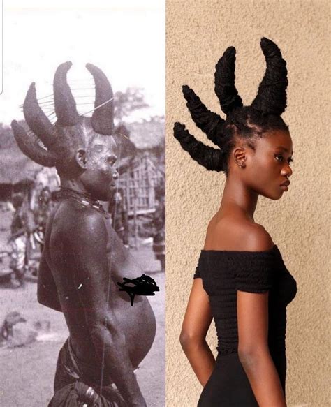 On Twitter Amazing Hairstyles Worn By African Women Before Colonization Recreated By