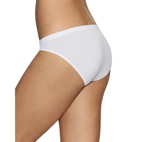 Hanes 42hucc Ultimate Comfort Cotton Womens Bikini Panties 5 Pack