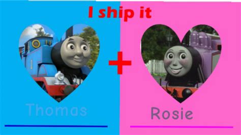I Ship It Thomas X Rosie Remake By Allahdaad9189backup On Deviantart