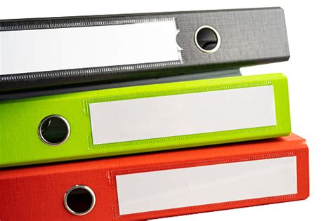 바인더 데이터 재무 보고서 사업은 사무실에서 그래프 분석을 하고 하얀 배경에 클리핑 패스와 함께 격리되어 있다 부기에 대한 스톡 사진 및 기타 이미지 Istock